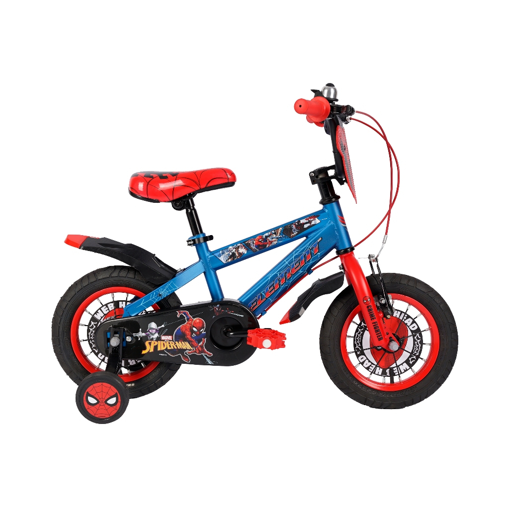Jual Sepeda BMX Anak ELEMENT Spiderman 3.0 Edition Kids bike 12 inch ...
