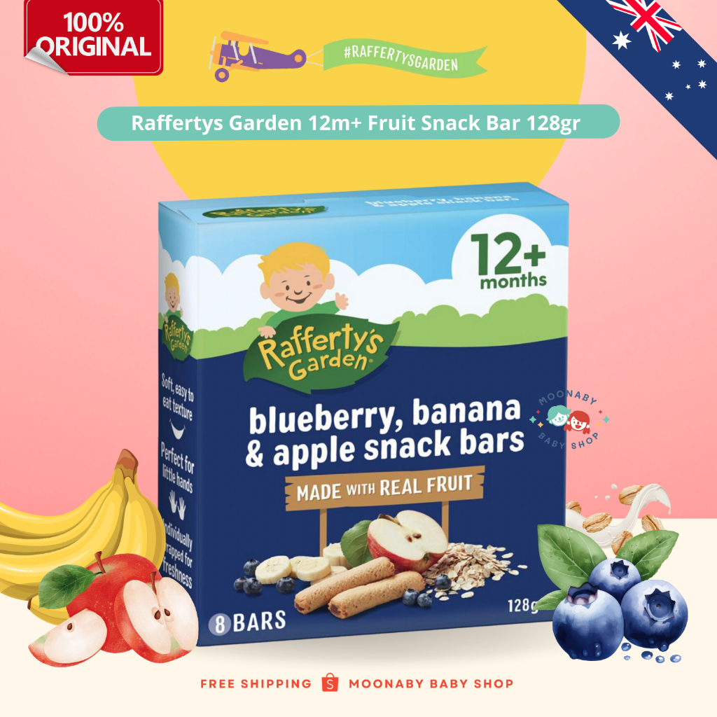 Jual Rafferty's Garden - Snack Bars dengan rasa buah buahan untuk usia ...