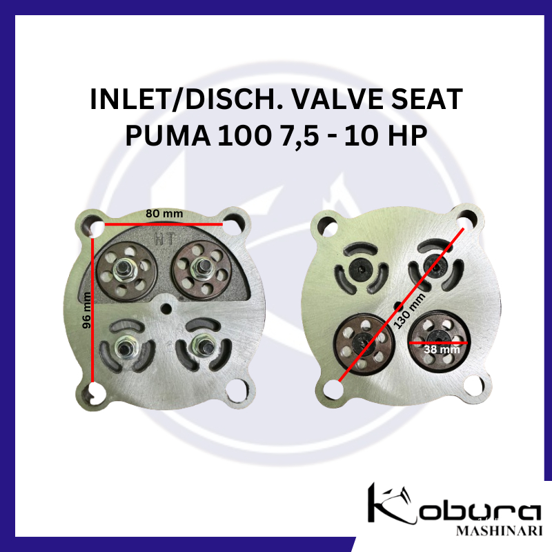 Jual Inlet Discharge Valve Seat PUMA 100 Valve Assy Klep Kompresor ...