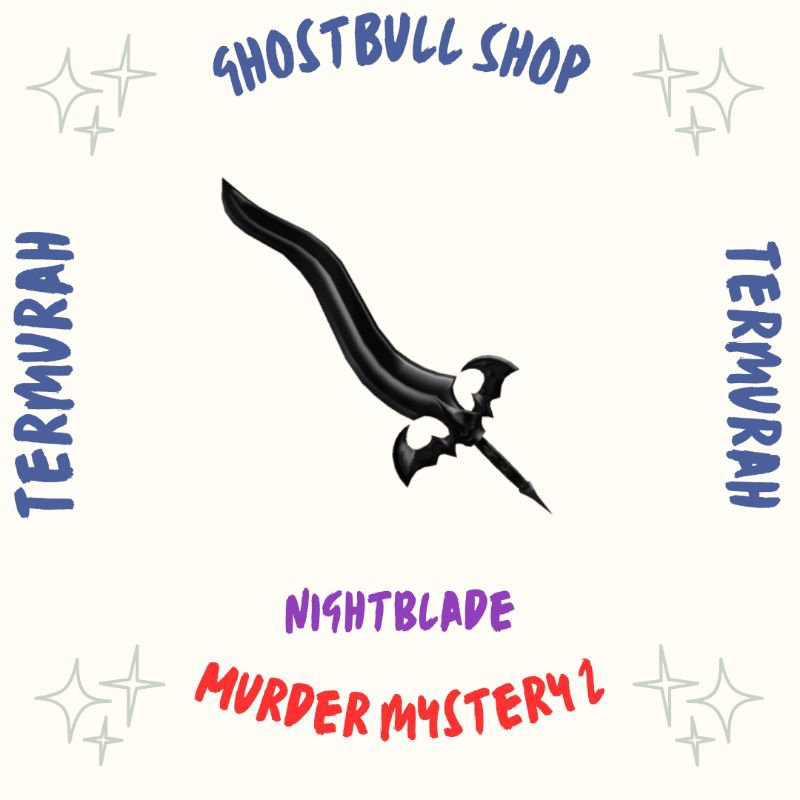 Jual Antivirus NightBlade Murder Myster 2 Mm2 Roblox Psx | Shopee Indonesia