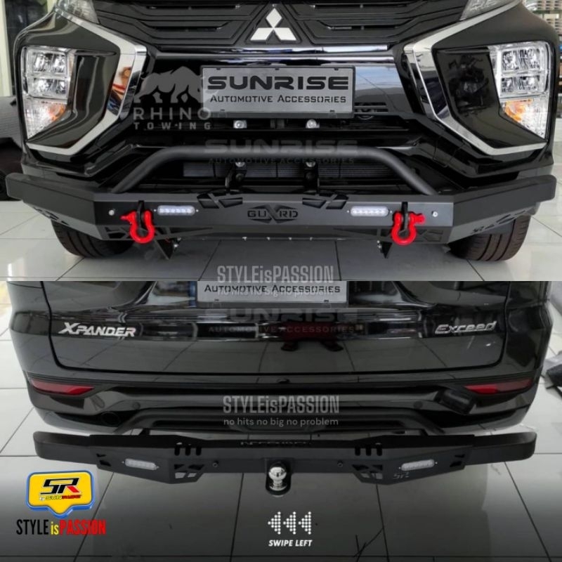 Jual TOWING RAPTOR BUMPER DEPAN BELAKANG TOYOTA ALL NEW RUSH FORTUNER ...