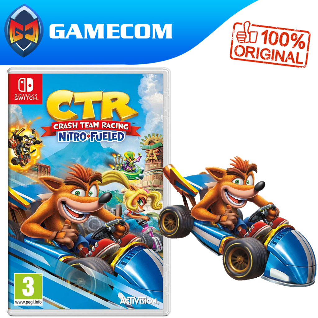 Jual CTR Crash Team Racing Game Nintendo Switch | Shopee Indonesia
