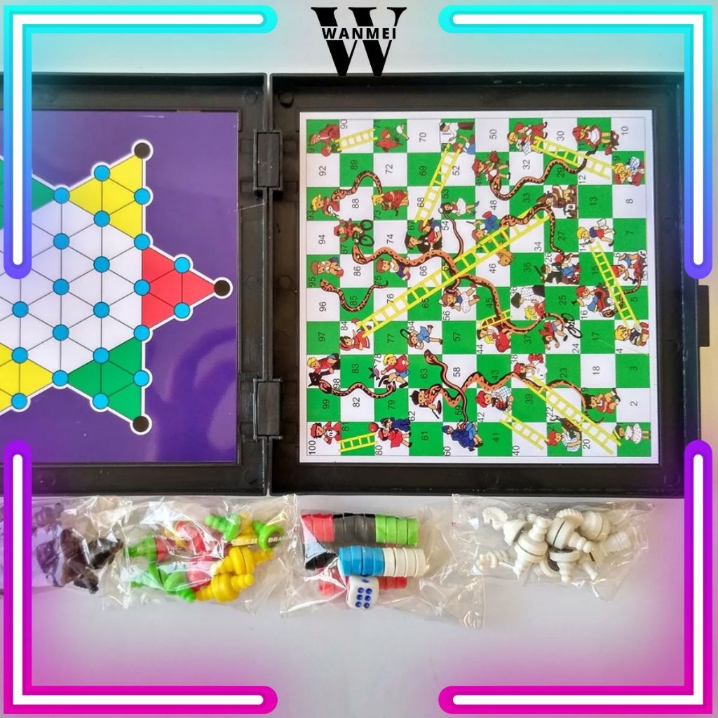 Jual WM Magnetic Board Game 5 in 1 / Mainan Edukatif Melatih ...