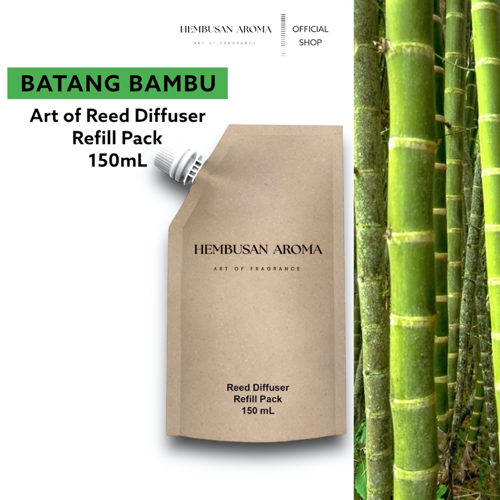 Jual Hembusan Aroma Reed Diffuser Batang Bambu Bamboo Refill Pengharum ...