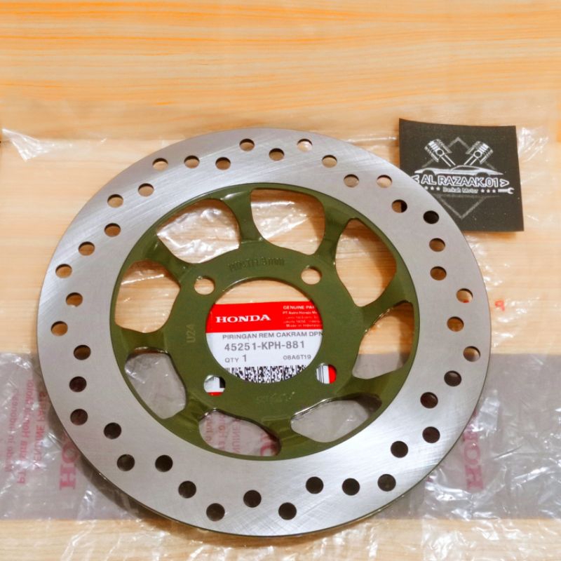 Jual Piringan Cakram Depan KPH Honda Supra x 125/Kharisma/Supra fit New Revo lama | Shopee Indonesia