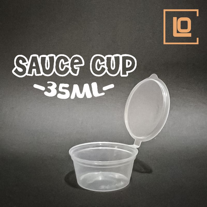 Jual Thinwall Sauce Cup / Cup Puding / Cup Saos 35ML Tutup Sambung Merk ...