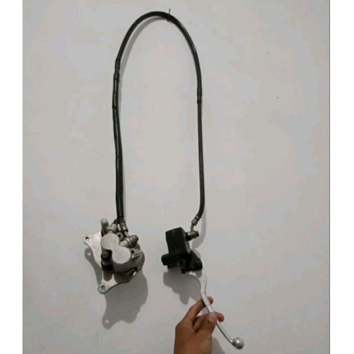 Jual master kaliper rem cakram depan klx 150bf asli original REM SET DEPAN KLX 150 ORIGINAL ...