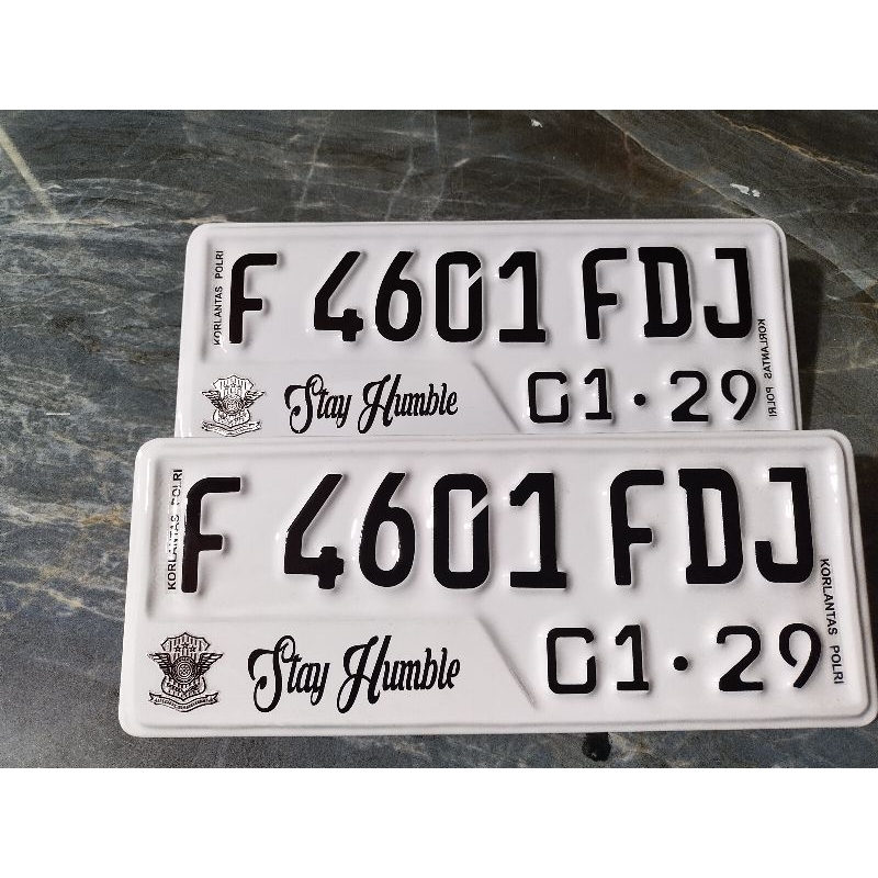 Jual PLAT BAUT TANAM BISA CUSTOM NAMA (UNTUK SEMUA JENIS MOTOR ...