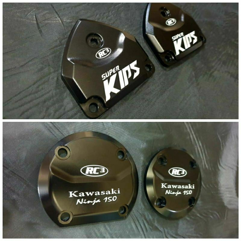 Jual sepaket cover engine mesin dan cover tutup super kips RC3 Ninja R ...