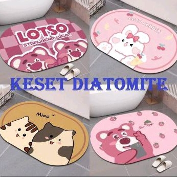 Jual Keset Diatomite 3d Karakter Lucu Keset Unik Lucu Motif Bagus Ok ...