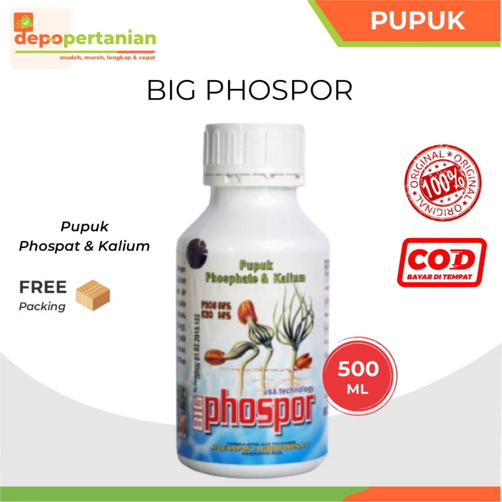 Jual Depo Pertanian - Big Phospor 500 ml Pupuk Phospate & Kalium ...
