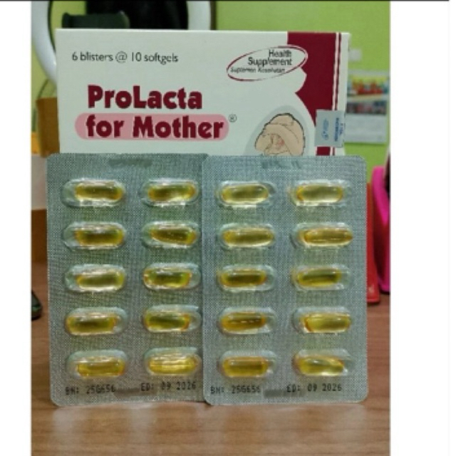 Jual PROLACTA FOR MOTHER / STRIP / 10 SOFTGEL / SUPLEMEN KESEHATAN ...