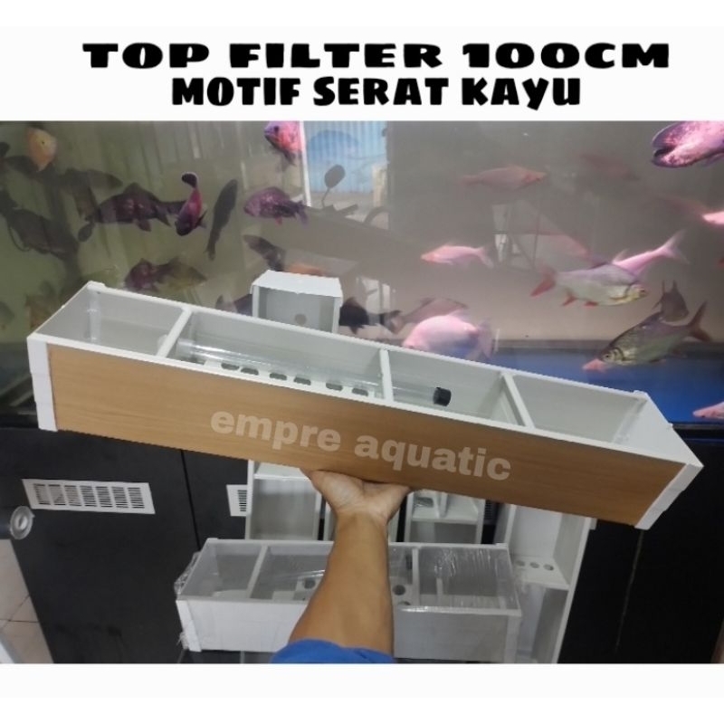 Jual top filter aquarium murah/filter talang murah/filter talang ukuran ...