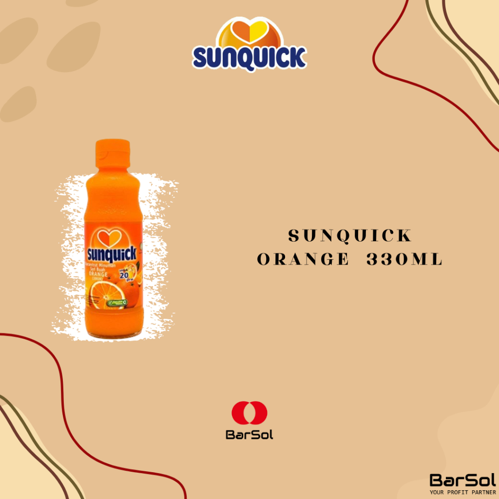 Jual Sunquick Orange 300 Ml - Barsol Indonesia | Shopee Indonesia