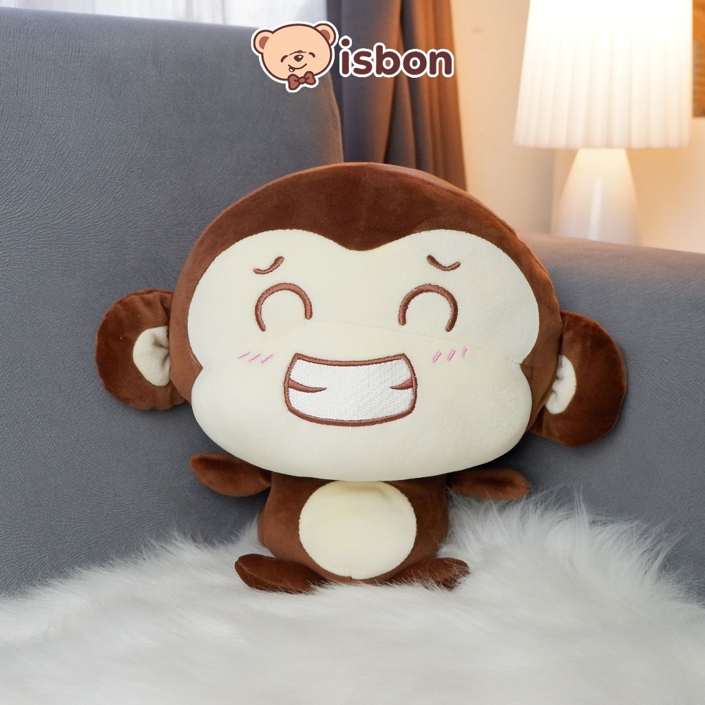 Jual Boneka Monyet Istana Boneka Chiyo Brown monkey kingkong gorila ...