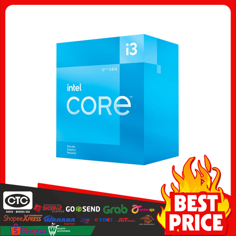 Jual Processor Intel Core i3-12100 Box Alder Lake Socket LGA 1700 ...