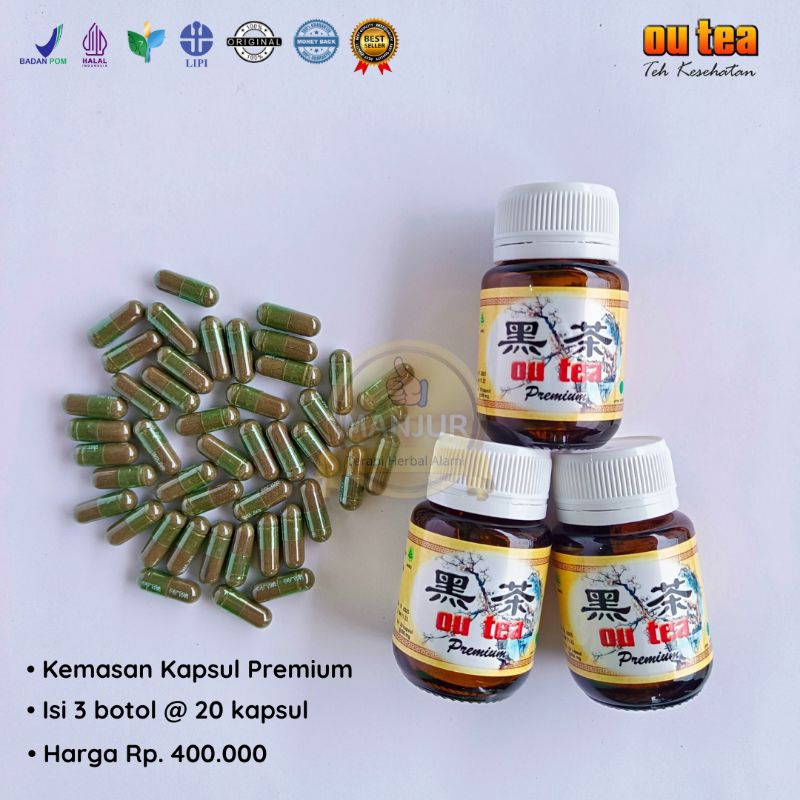 Jual Ou Tea - Teh Hitam - Teh Kesehatan - Kemasan Kapsul PREMIUM ...