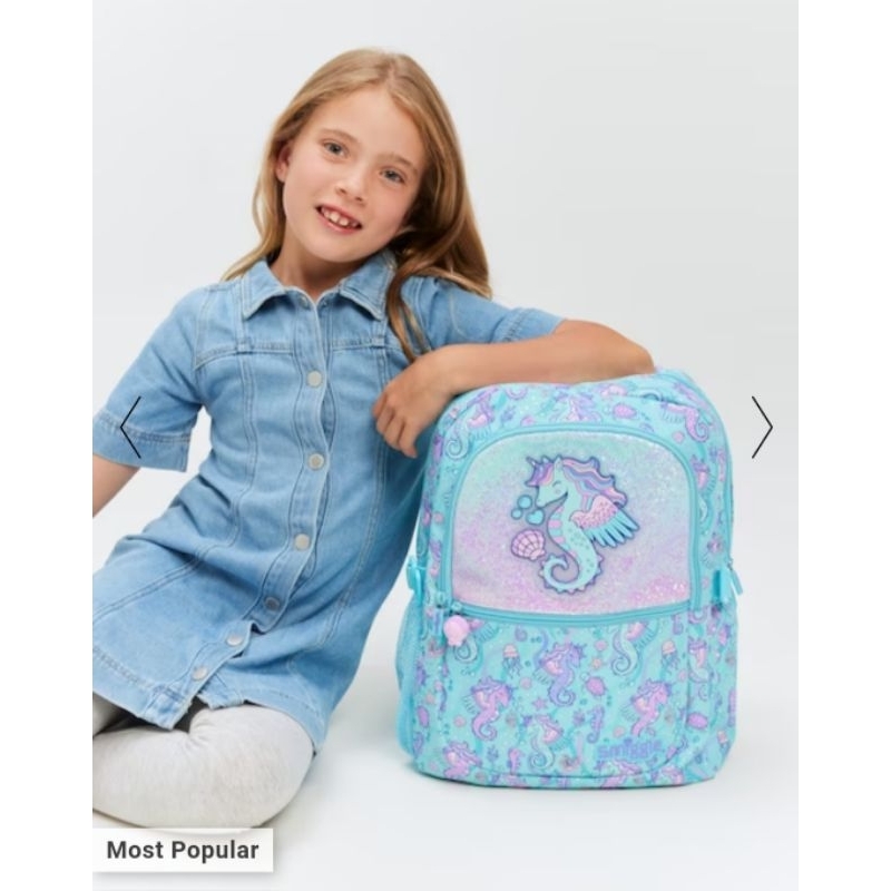 Jual tas smiggle epic adventure SEAHORSE TOSCA backpack | Shopee Indonesia