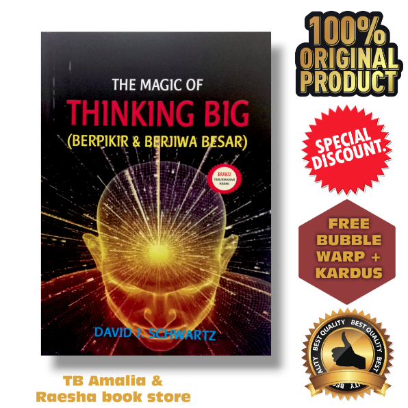 Jual Buku Berpikir dan Berjiwa Besar - The Magic Of Thinking Big - David J Schwartz | Shopee ...