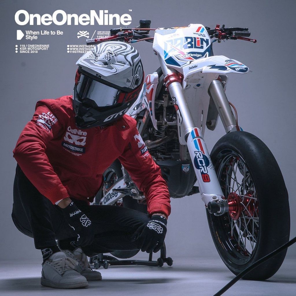 Jual KSR ONEONENINE - JACKET ONEONENINE MOTO STRIKE RED SERIES ...