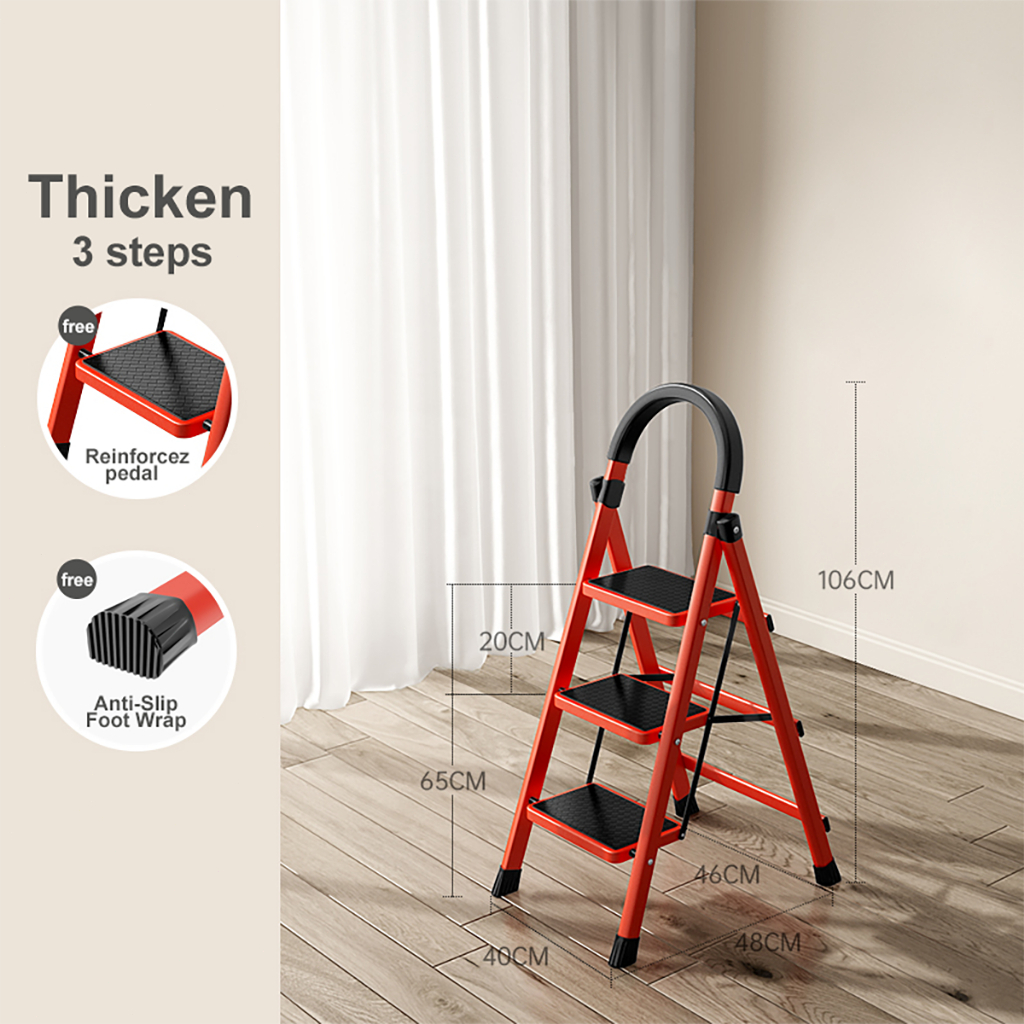 Jual Tangga 3/4/ Step Rumah Lipat Tangga Besi Lipat Household Steel ...