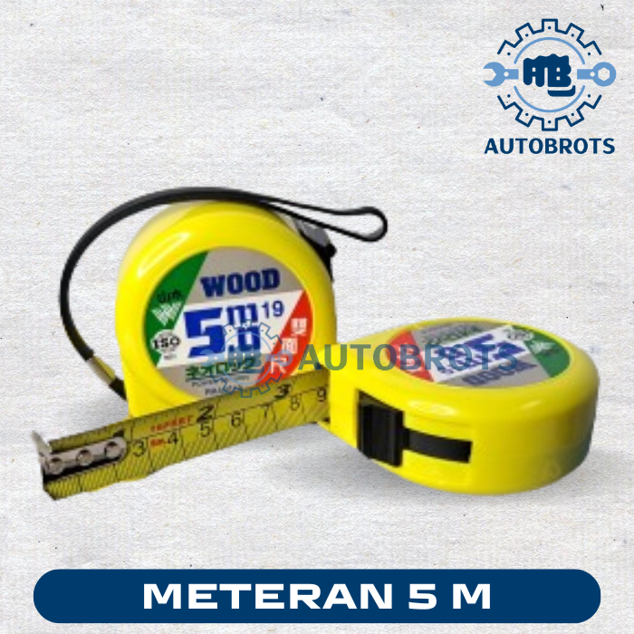 Jual WOOD Meteran 5 Meter Kuning Made In Taiwan Original 5M | Shopee ...