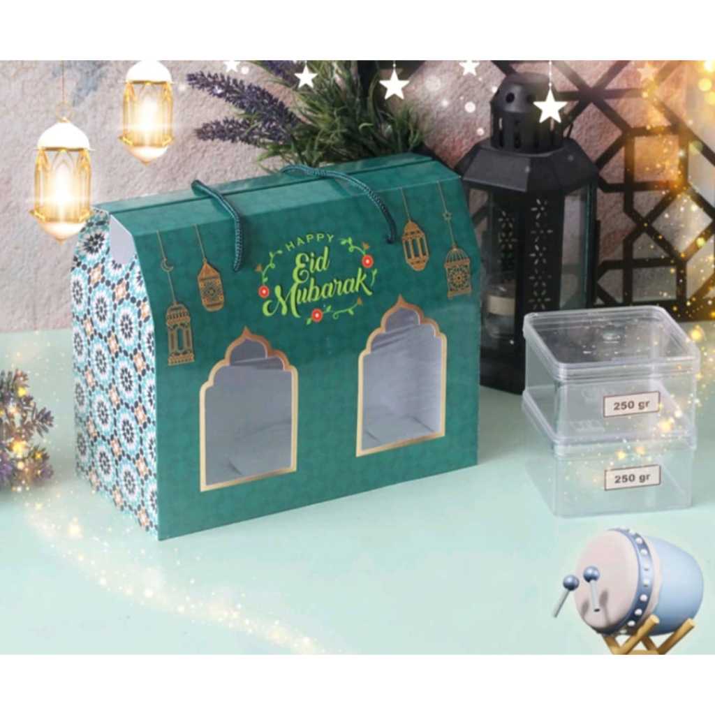 Jual Satuan- Box Gable Idul Fitri Lebaran Ramadhan/ Box Kue Box Hamper ...