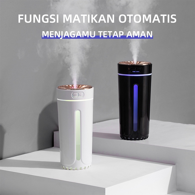 Jual Humidifier Mini Multifungsi dengan Lampu LED Berwarna, Cocok untuk ...