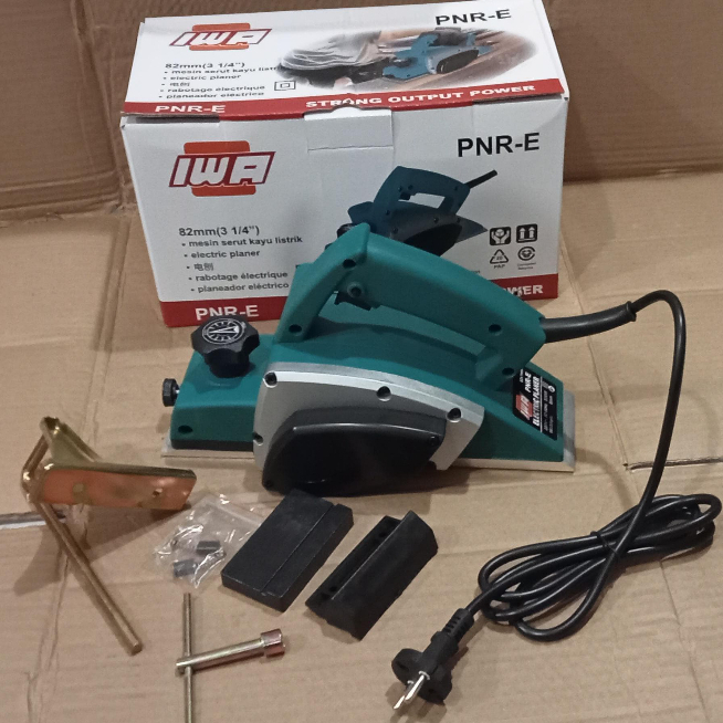 Jual Mesin Serut Kayu Elektrik / Electric Wood Planer Machine By Iwa ...