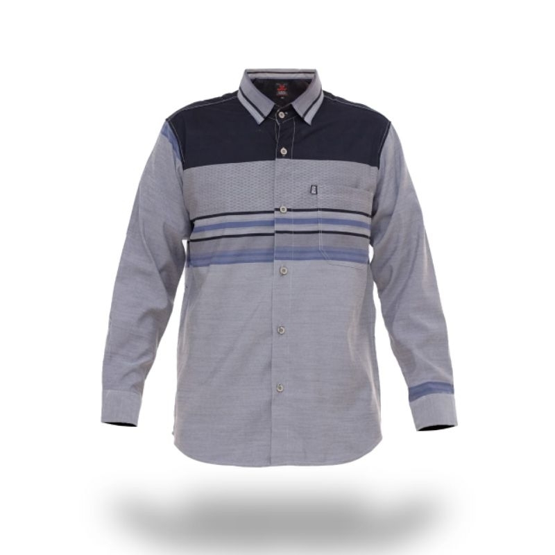 Jual KEMEJA PANJANG PRIA MOTIF , KEMEJA KERJA PRIA LENGAN PANJANG BAHAN ...