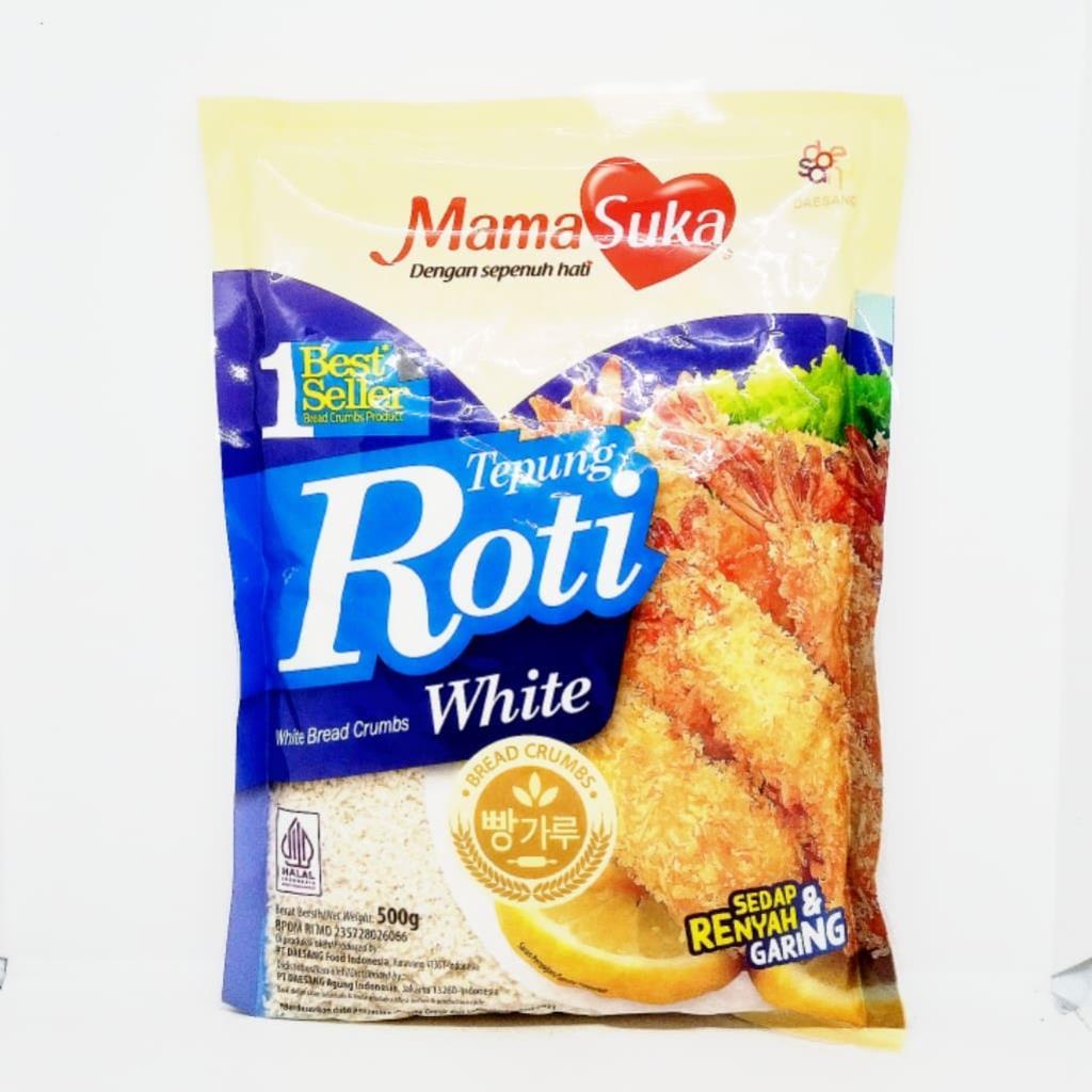 Jual MamaSuka Tepung Roti White 1kg | Shopee Indonesia