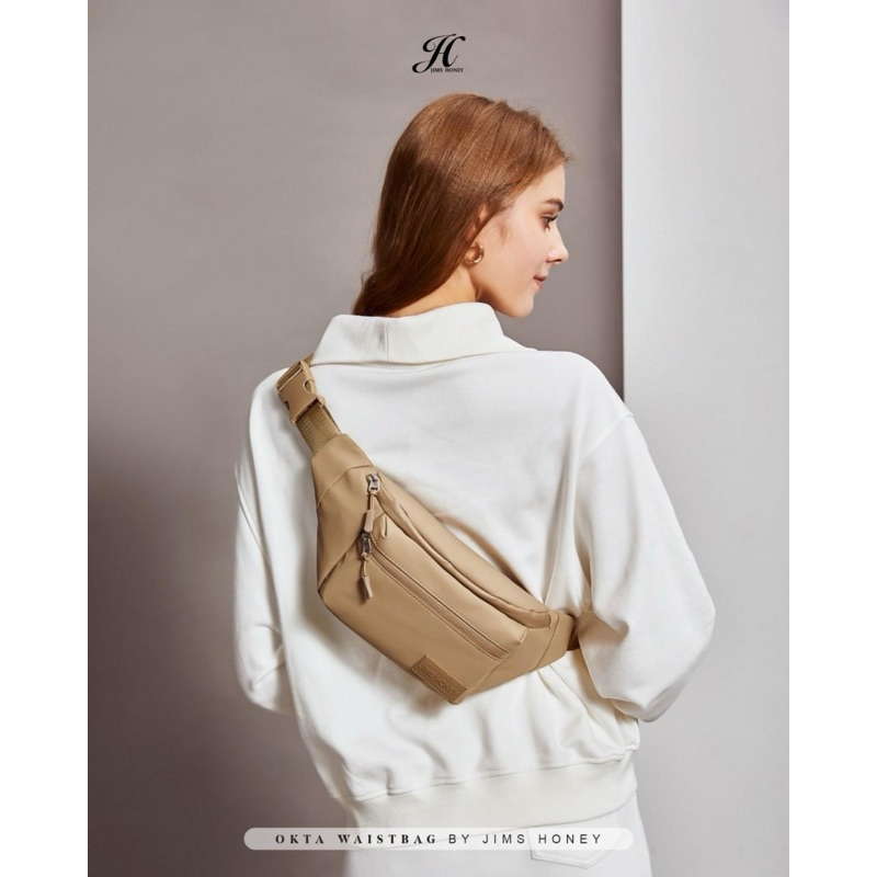 Jual Jims Honey Waist Bag Unisex Okta Bag (Tas Pinggang) | Shopee Indonesia