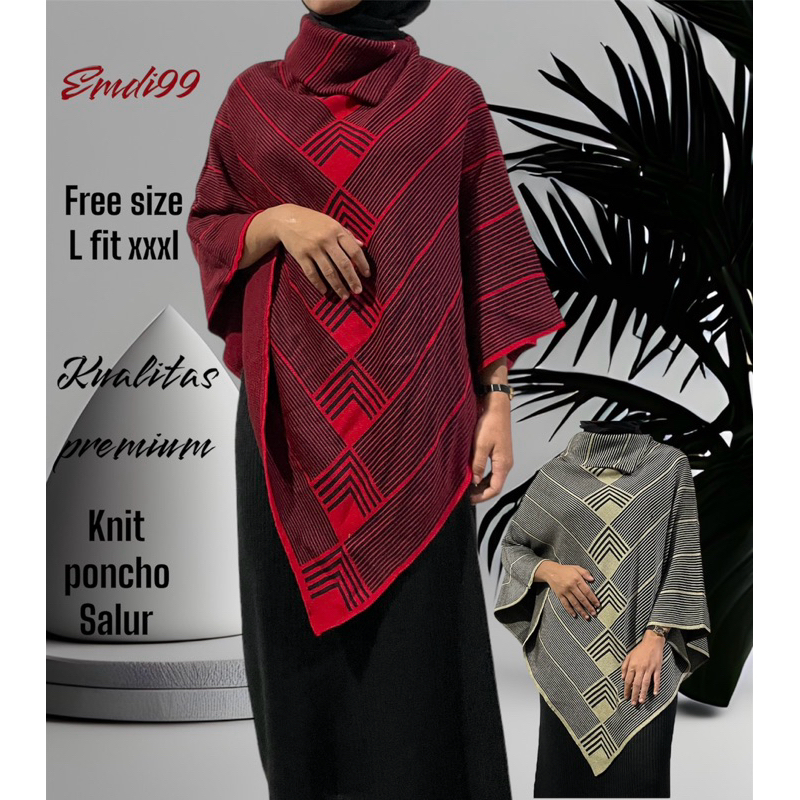 Jual PHONCO RAJUT SALUR GARIS IMPORT | ATASAN WANITA OUTER RAJUT | Shopee Indonesia