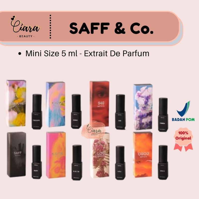 Jual Saff & Co. - Mini Size 5 ml Extrait De Parfum | Shopee Indonesia