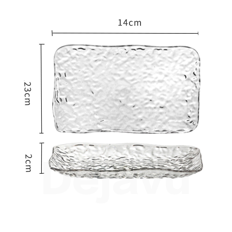 Jual Dejavu Piring Hias Transparan Model Abstrak Piring Buah Makanan ...