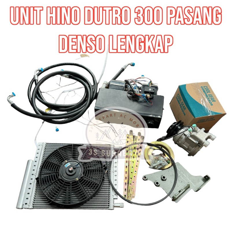 Jual Unit Ac Hino Dutro 130 300 Aki 12 Volt Denso Lengkap Tinggal ...