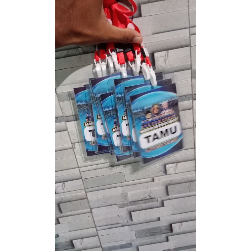 Jual NAMETAG B2 / A2 , ID CARD, COCARD UKURAN B4 MIKA TEBAL - PAKET ...