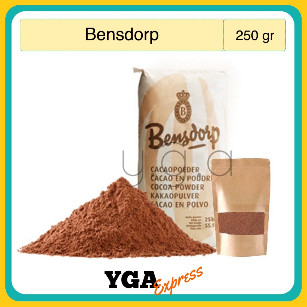 Jual Bensdorp Cocoa Powder (REPACK) 250gr / Coklat Bubuk / Cokelat ...