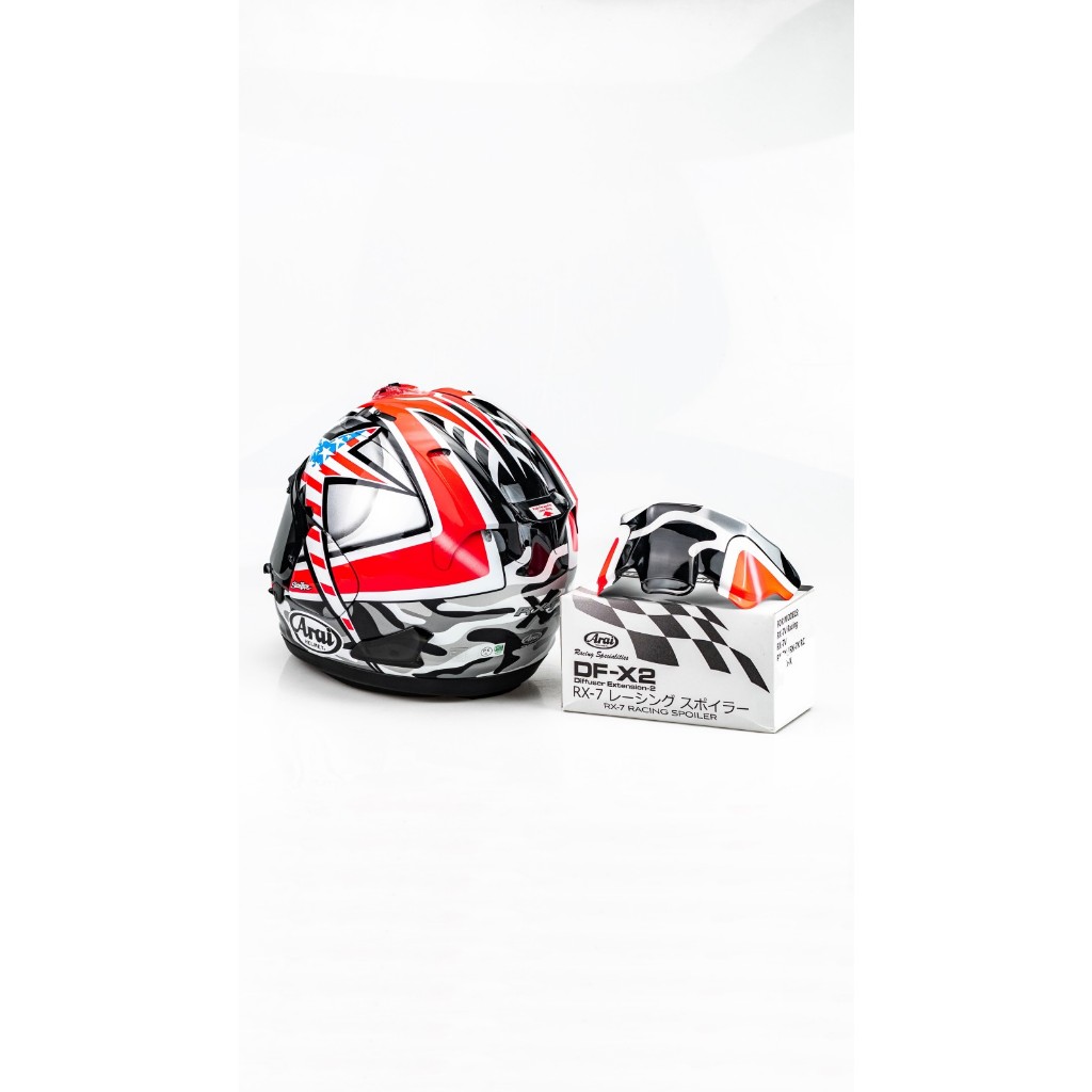 Jual SPOILER ARAI RX7X ORIGINAL CUSTOM PAINT - HAYDEN LAGUNA | Shopee ...