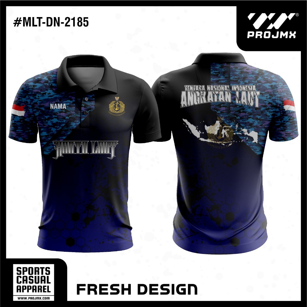 Jual PROJMX - KAOS JERSEY MILITER HANTU LAUT / TENTARA NASIONAL ANGKATAN LAUT ( BISA CUSTOM ...