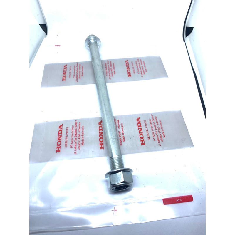 Jual baut as roda depan honda scoopy led donat plus mur | Shopee Indonesia