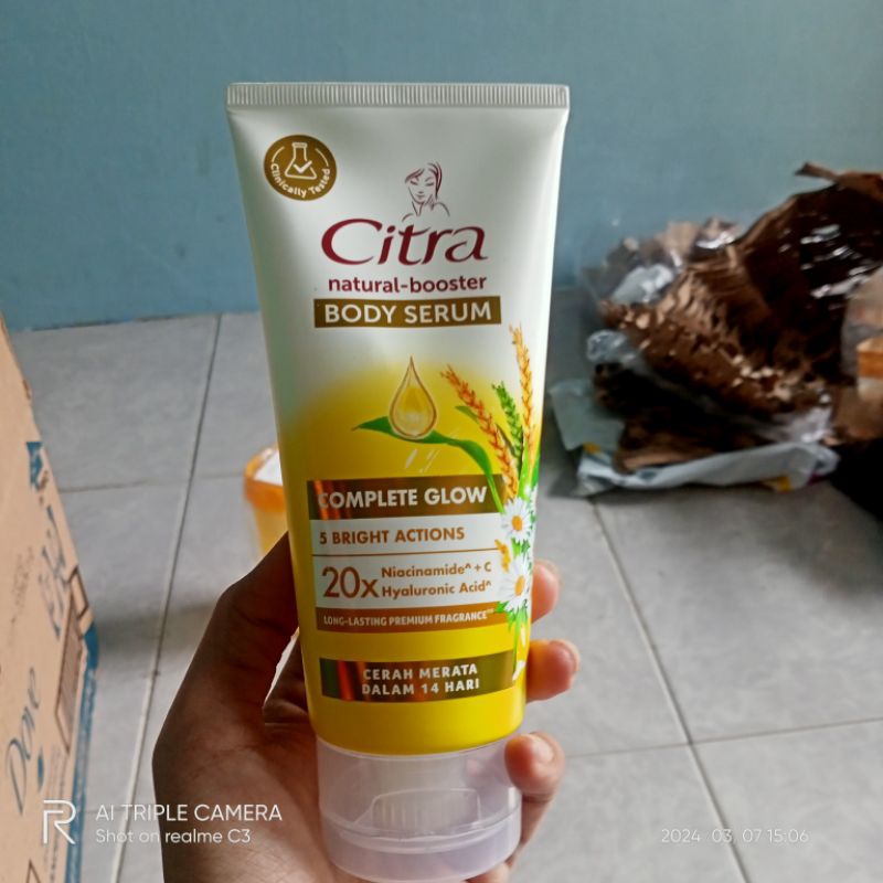Jual CITRA BODY SERUM COMPLETE GLOW@180ML | Shopee Indonesia