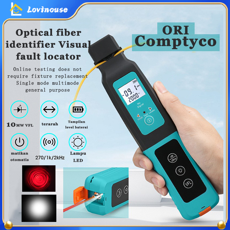 Jual COMPTYCO AUA-40 OFI Optical Fiber Identifier + VFL Visual fault locator LLV | Shopee Indonesia