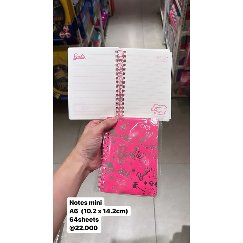 Jual Buku agenda Miniso Barbie | NoteBook Barbie Miniso X barbie ...