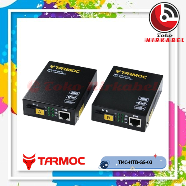 Jual Tarmoc TMC-HTB-GS-03 | Media Converter 1 FO 1 LAN | Netlink HTB GS03 1 SC 1 LAN Gigabit ...