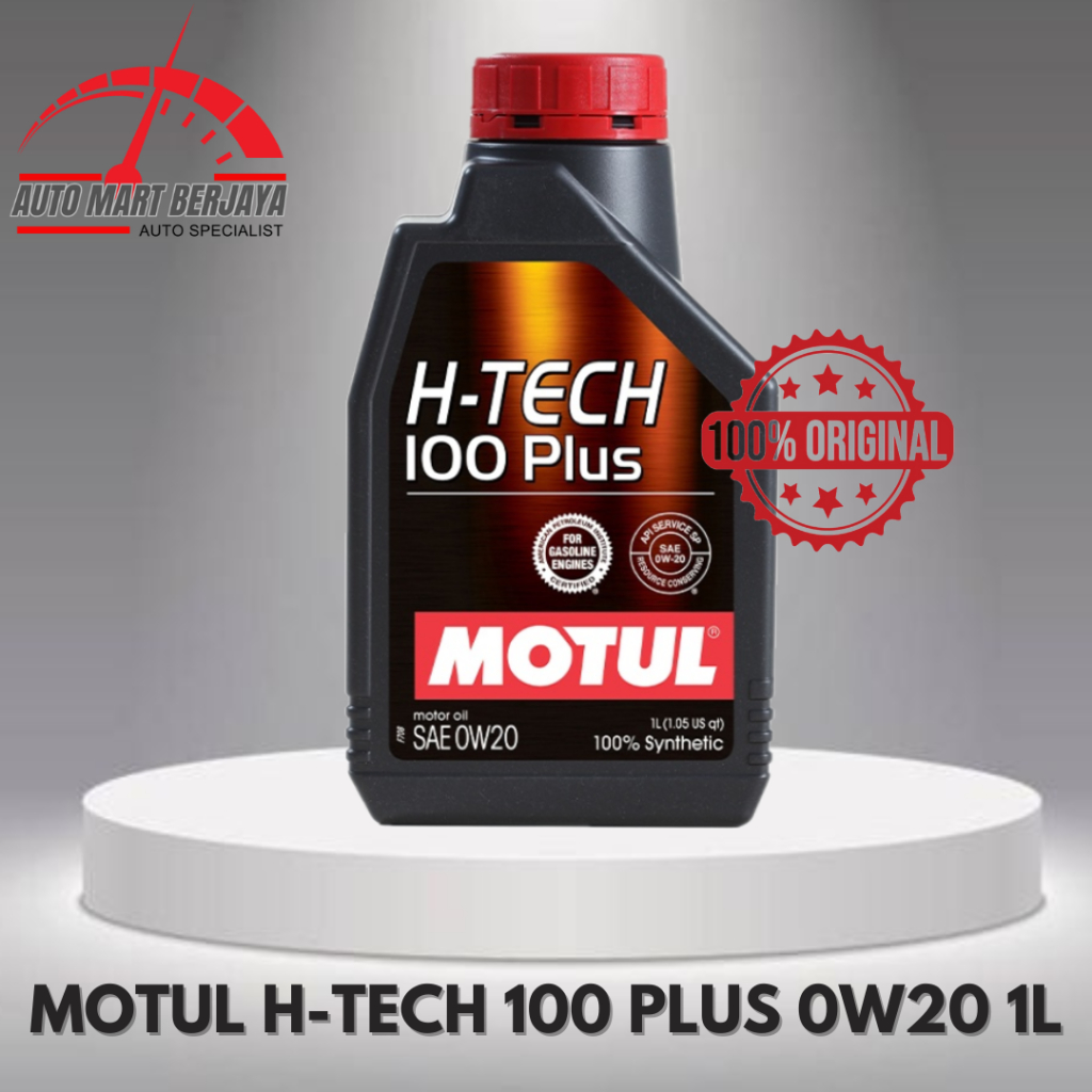 Jual Motul Oli Mobil H-Tech 100 Plus 0W20 1L ORIGINAL | Shopee Indonesia