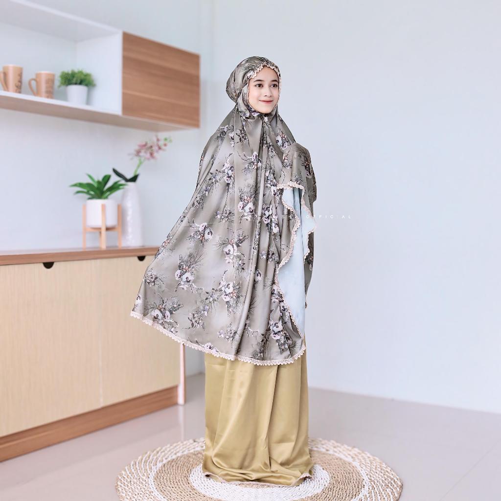 Jual Mukena Dewasa Armany Silk Motif Mukena Asna Aira Mukena Silky ...