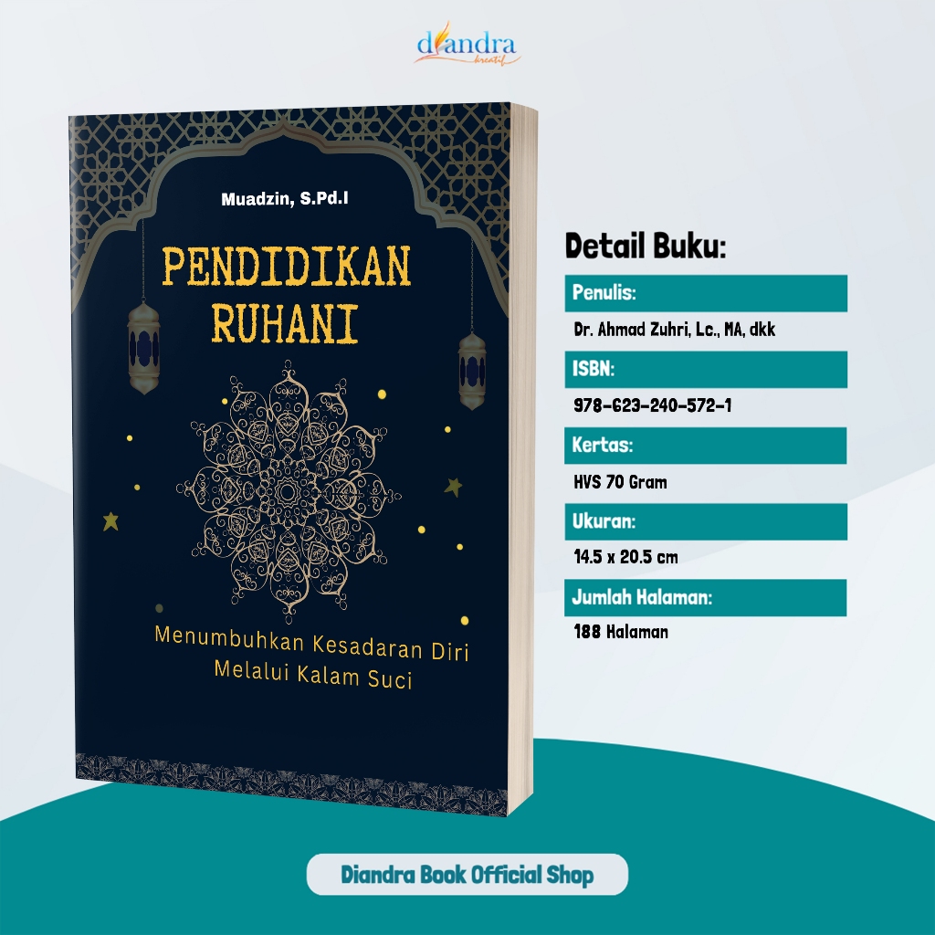 Jual PENDIDIKAN RUHANI Menumbuhkan Kesadaran Diri Melalui Kalam Suci Buku Agama Karya Muadzin S ...