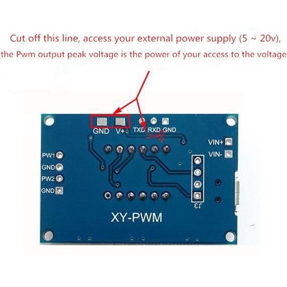 Jual 2 Channel Dual Way Independent PWM Generator Digital LED Duty ...