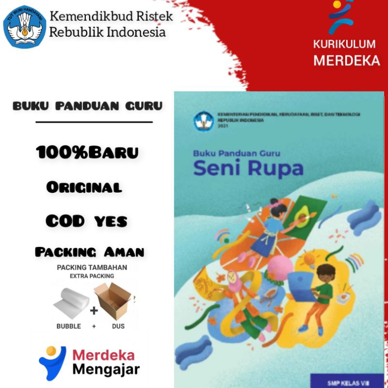 Jual BUKU GURU SENI RUPA SMP kelas 8 kurikulum MERDEKA KEMENDIKBUDRISTEK | Shopee Indonesia